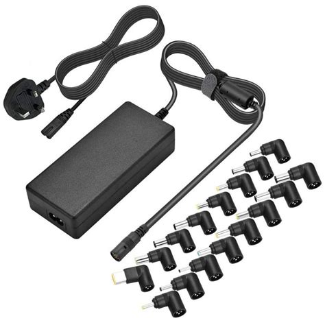 Universal Laptop Charger W Automatic Adjustments Voltage Connectors Akmobilestore