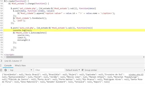 Javascript Materialize Autocomplete Não Carrega Valores Stack Overflow Em Português