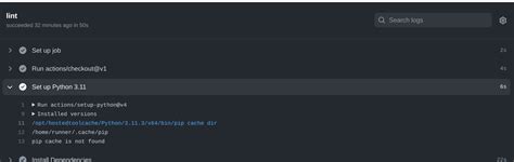 pip caching does not persist across branches · issue 667 · actions setup python · github