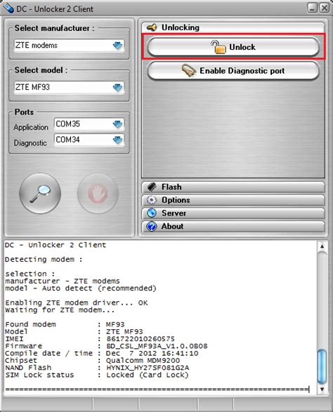 ZTE MF Detect And Unlock Guide ZTE MF Detect And Unlock Guide