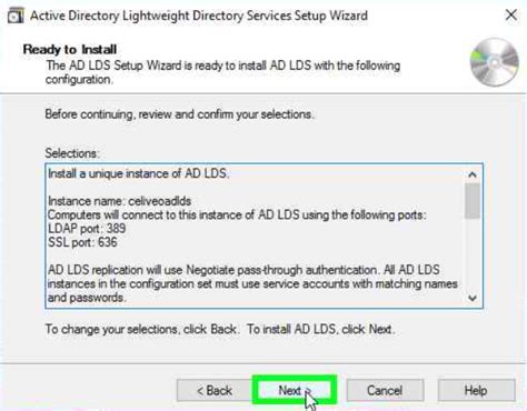 Using Microsoft Ad Lds Software Celiveo 8 Ver 2021 05 21c