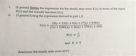 solved 3 consider a dynamic system represented in unity