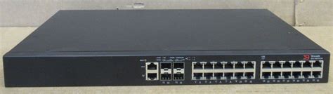 Fujitsu Brocade Icx 6430 24 Gigabit Ethernet Switch 24x 10 100 1000 4x 1gb Sf