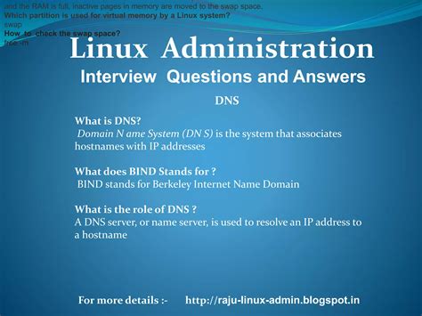 Linux Interview Questions And Answers Ppt