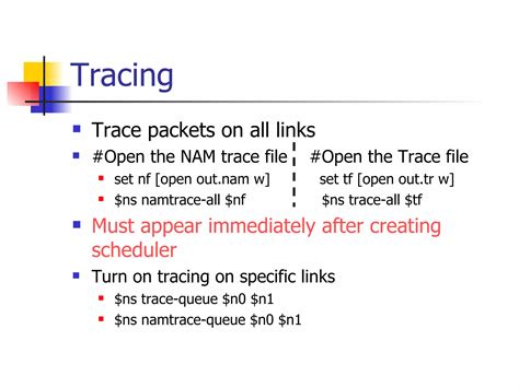 Ns 2 Network Simulator An Introduction Ppt Computer Networking