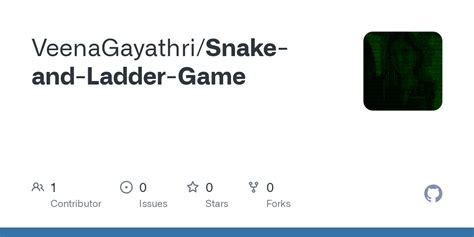 Github Veenagayathri Snake And Ladder Game