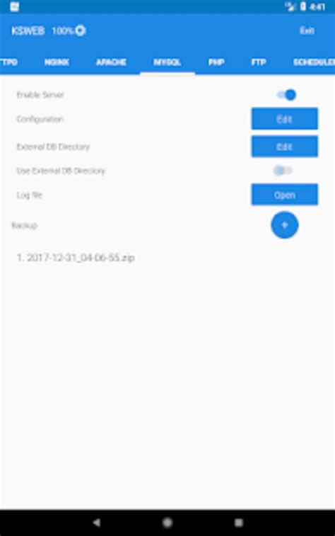 Ksweb Server Php Mysql Apk For Android Download