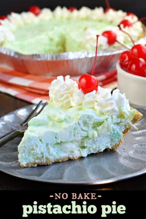 Pistachio Pie Recipe Shugary Sweets
