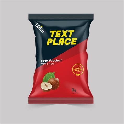 Premium Vector Potato Chips Package Design
