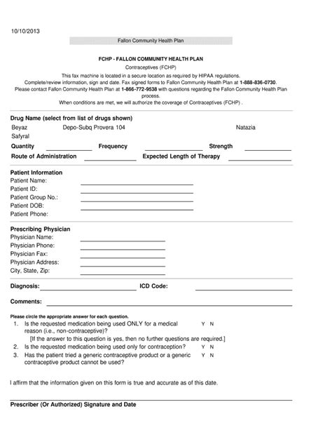 Fillable Online Contraceptives Prior Authorization Form Fax Email Print PdfFiller