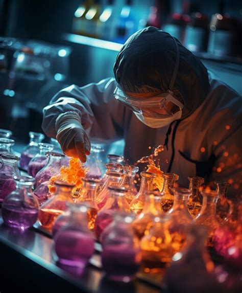 Premium Ai Image Laboratory Alchemy Transforming Ideas Into Reality