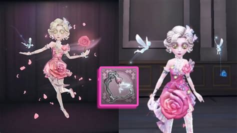 Sylphide S Costume With Matching A Accessory Rose Vine Female Dancer Gameplay Identity V