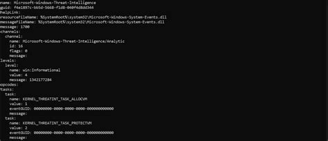 Reading Event Tracing For Windows Threat Intelligence 0xflux Red Team Manual Systems Programming