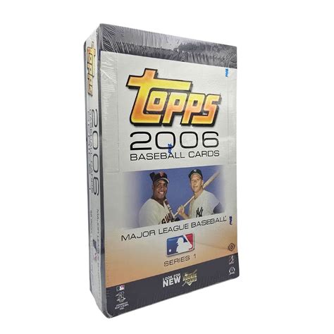 2006 Topps Series 1 Baseball Hobby Box Trading Card Market