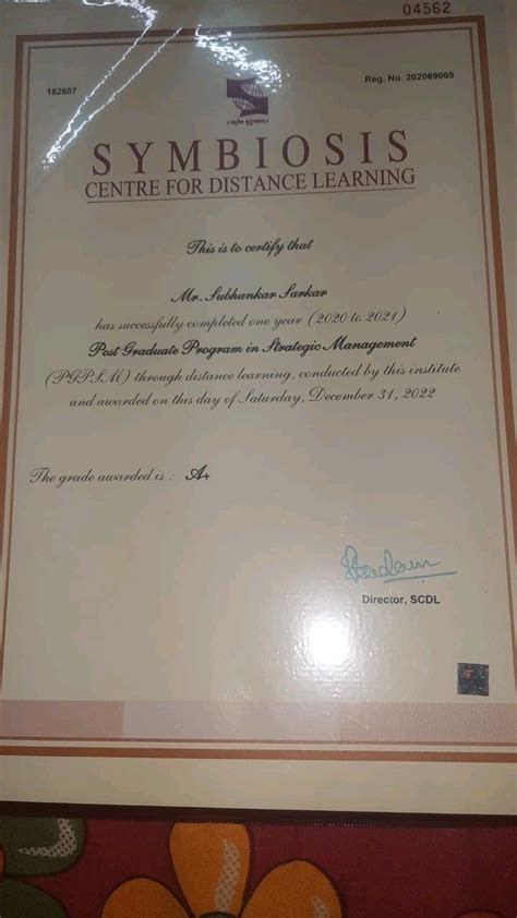 Subhankar Sarkar On Linkedin I Have Successfully Completed Strategic