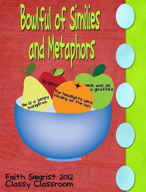 Fun Simile And Metaphor Activities