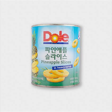 돌 파인애플 슬라이스 836g캔 서울상회