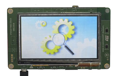 Developing An LCD Application For The STM32F7 Discovery With VisualGDB