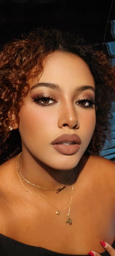 Brown Makeup Tanned Makeup Brown Skin Makeup Brown Lipstick Makeup