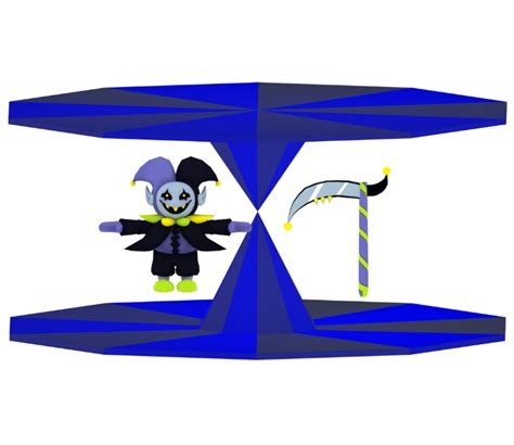 Deltarune Jevil Sprite Jevil Is An Npc And Bonus Boss In Chapter 1 Of Deltarune
