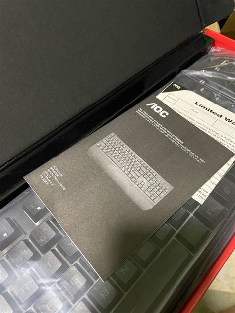 AOC GK200 Gaming Keyboard Computers Tech Parts Accessories Computer Keyboard On Carousell