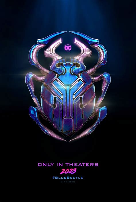 Official Poster For Blue Beetle Rmovies