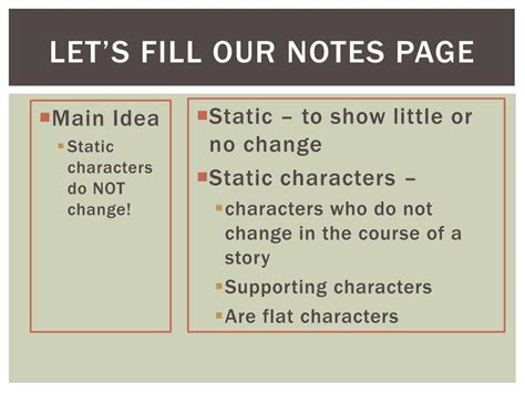 PPT Dynamic V Static Characters Round V Flat Characters PowerPoint Presentation ID 2352483