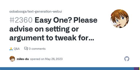 Easy One Please Advise On Setting Or Argument To Tweak For This Annoying Minor Error