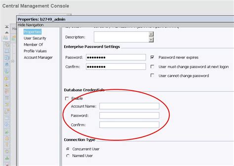 Solved Enable Data Source Credentials For Business Object Sap Community