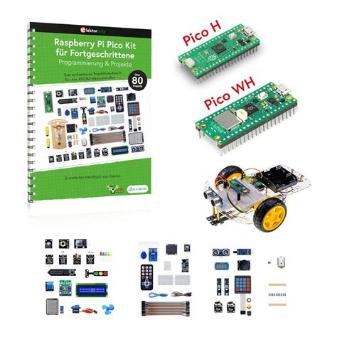 Elektor Raspberry Pi Pico Kit Für Fortgeschrittene Bundle
