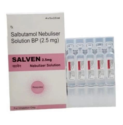 Salbutamol Nebuliser Solution At ₹ 140 Bottle Asthalin In Indore Id 2854282073373