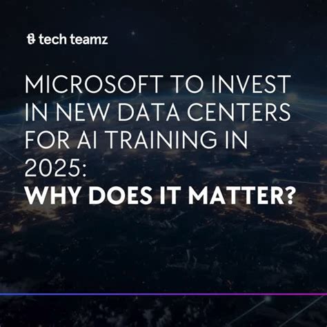 Microsoft Ai Datacenters Artificialintelligence Cloudcomputing