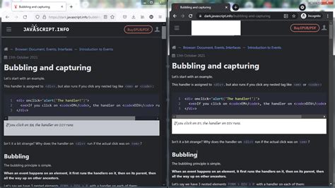 Dark Mode · Issue 2667 · Javascript Tutorial · Github