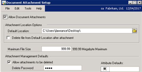 microsoft dynamics gp 2013 sp2 enhancements document attach erp