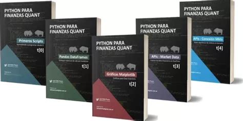 Python Para Finanzas Quant 5 Tomos Sin Abrir Envío Gratis
