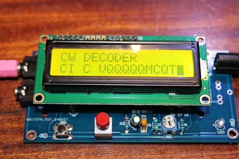 Morse Code Trainer Decoder Kit Live Morse Decoding Capable Xtals