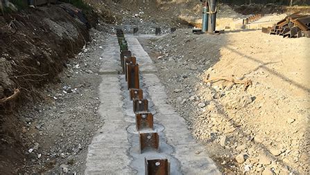 Hammer Steel Secant Pile Walls
