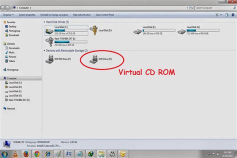 Learn To Mount ISO Image File As Virtual CD ROM Drives Using GBurner Virtual Drive Hawkdive