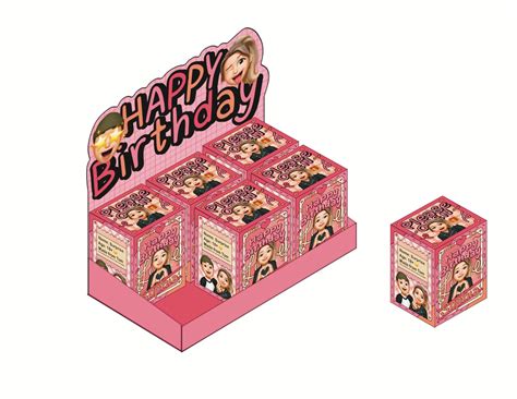 Printable Diy Surprise Blind Box Template Birthday Mystery Box T
