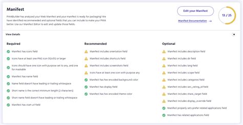 The New Pwabuilder Report Card Pwa Builder Blog