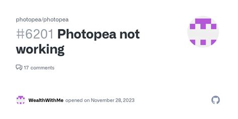 Photopea Not Working · Issue 6201 · Photopeaphotopea · Github