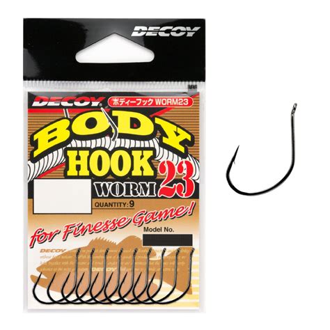 Haczyki Decoy Worm 23 Body Hook Roz 1 Sklep Wędkarski Drapieżnik
