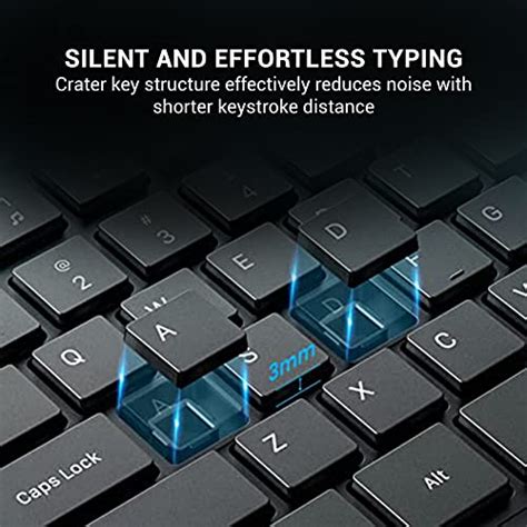 Ant Value FKBRI02 Wired Keyboard And Mouse Combo Full Size Keyboard And Mouse Combo With Optical