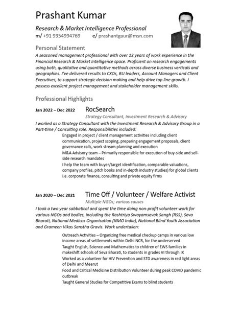 Prashant Kumar Updated Pdf