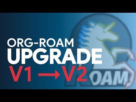 Org Roam Upgrade Doom Emacs Guide V To V