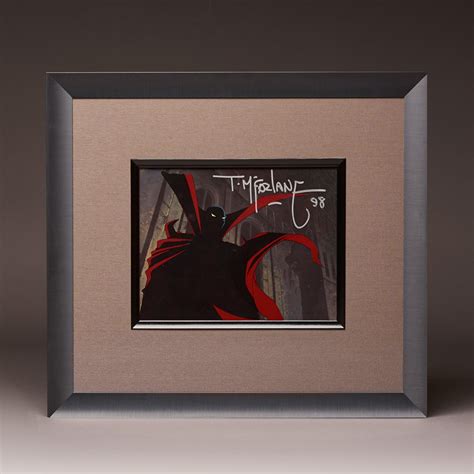 spawn tv series collectible signed production artwork display by todd