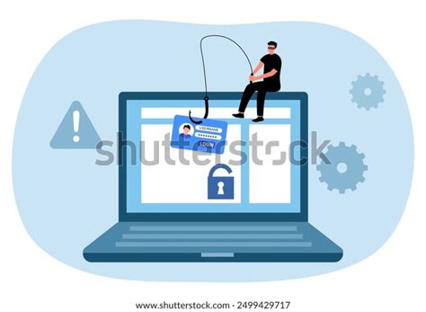 Phishing Scam Hacker Crime Attack Personal Stock Vector Royalty Free 2499429717 Shutterstock