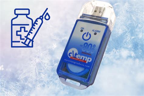 Temperature Data Logger 80 C USB For COVID Vaccine Newsteo