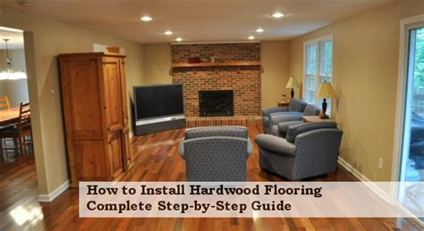 How To Install Hardwood Flooring Complete Instructions One Project
