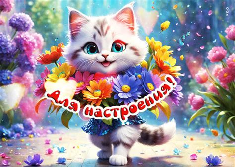 Бархатистая и нежная гиф открытка Для настроения Скачать бесплатно на